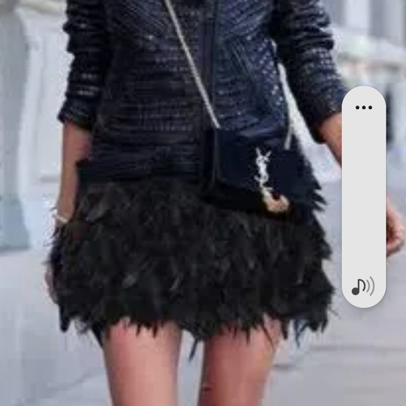 La' Ros | Skirts | La Ros Feathered Skirt | Poshmark